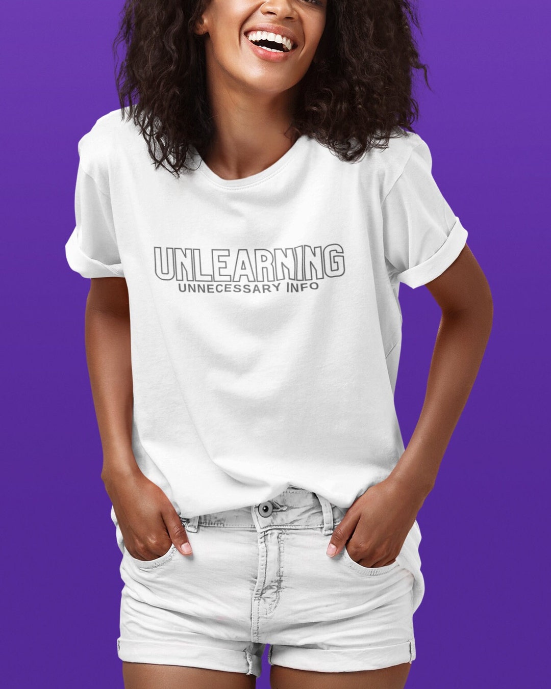 Unlearning T-shirt, Unlearning' Tee, Embracing Growth and Style ...