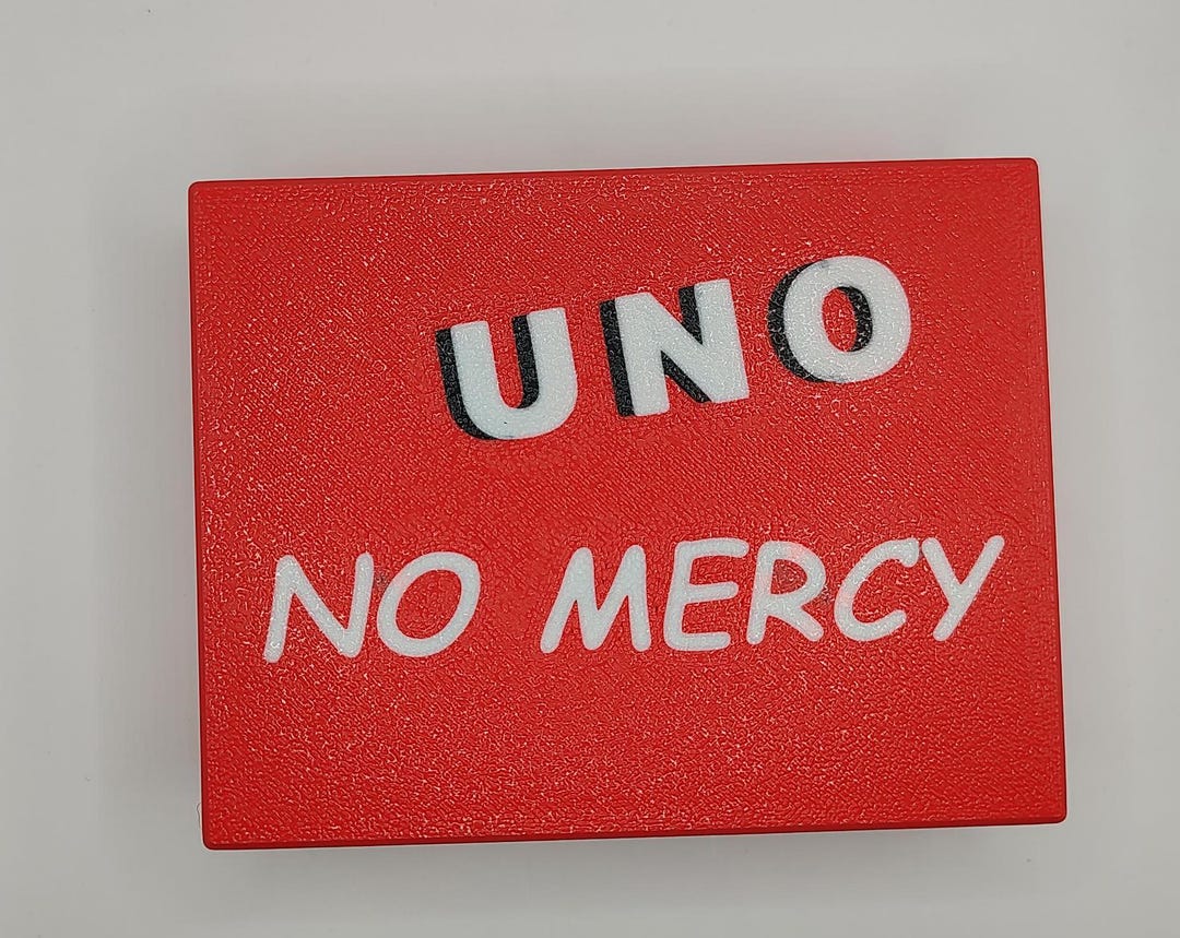 Uno No Mercy Card Box Card Box Card Game Holder Gift Card Case - Etsy