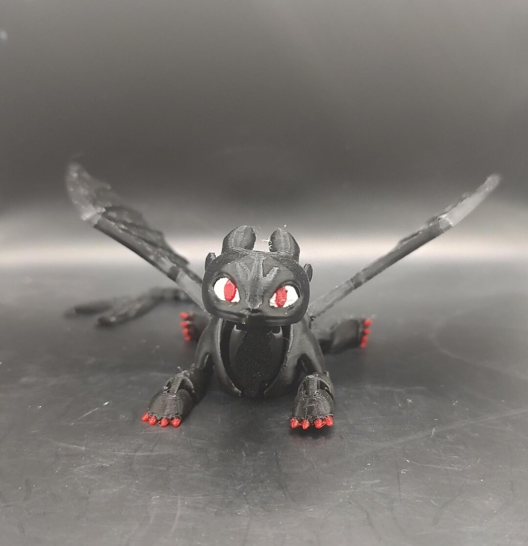 Toothless | Dragon | Gift for Kids | - Etsy