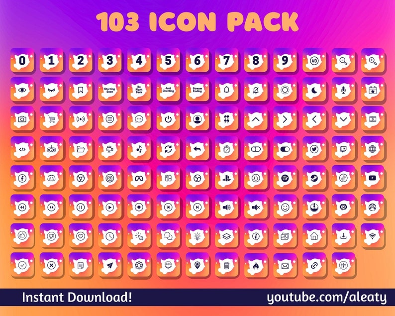 Animated Stream Deck Icons / Animated Paint Icons / Animated Icons ...
