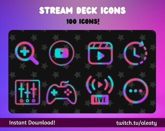 Stream Deck Icons - Etsy