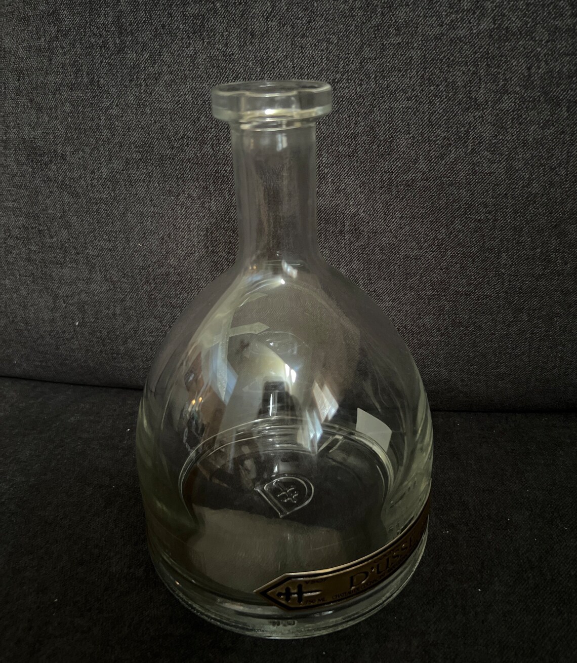 Dusse Cognac 750ml Empty Bottle - Etsy