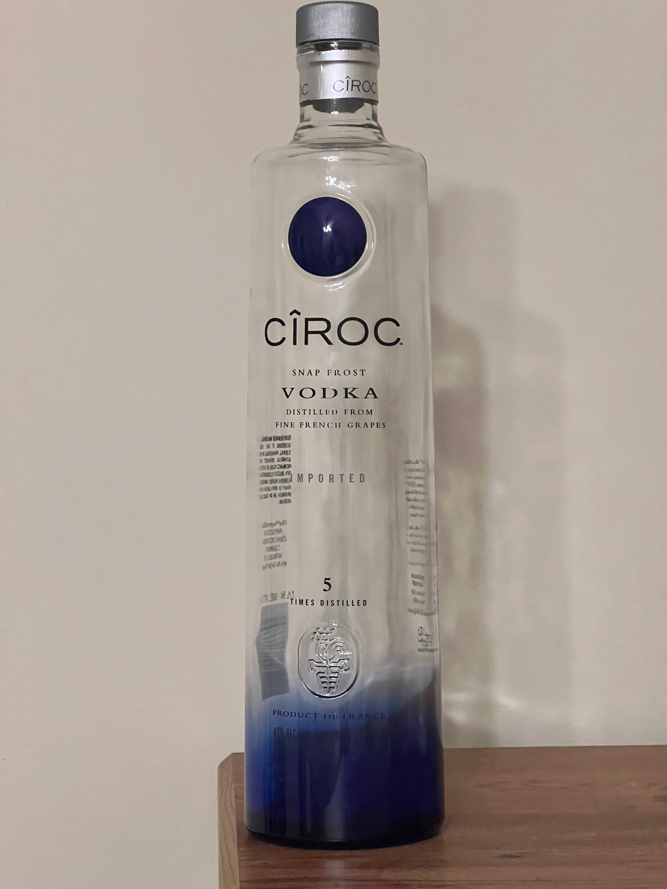Ciroc 1 Liter Empty Bottle - Etsy
