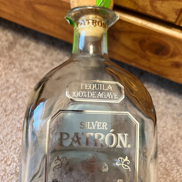 Patron Bottles With Straws - Etsy