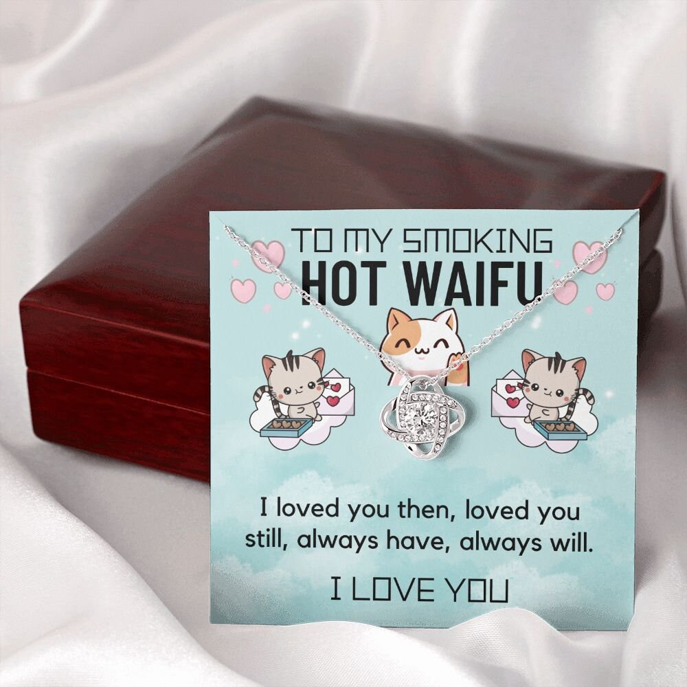 Waifu Love Knot Necklace C6 Waifu Anime Waifu Waifu Gift - Etsy