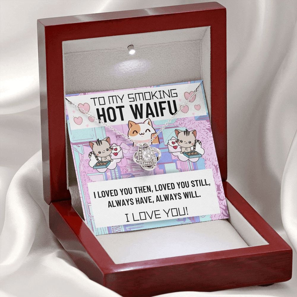 Waifu Love Knot Necklace C7 Waifu Anime Waifu Waifu Gift - Etsy