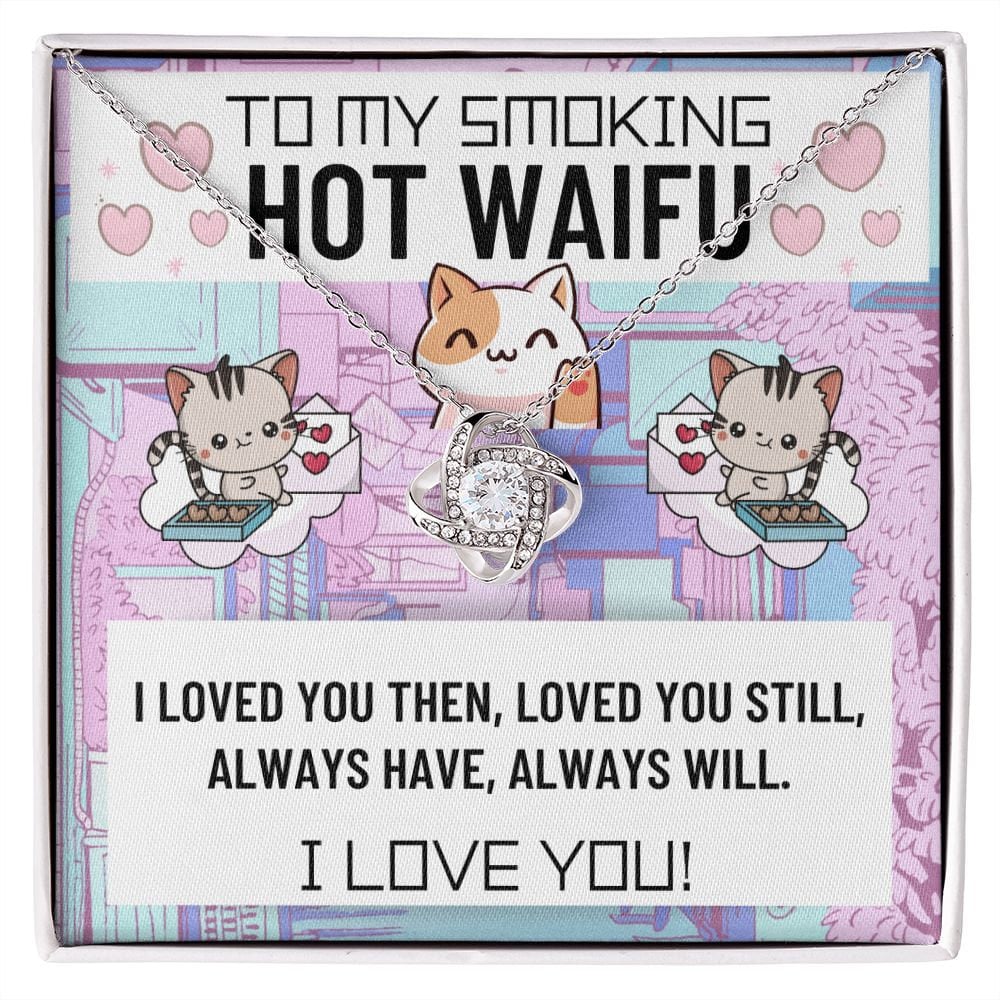 Waifu Love Knot Necklace C7 Waifu Anime Waifu Waifu Gift - Etsy