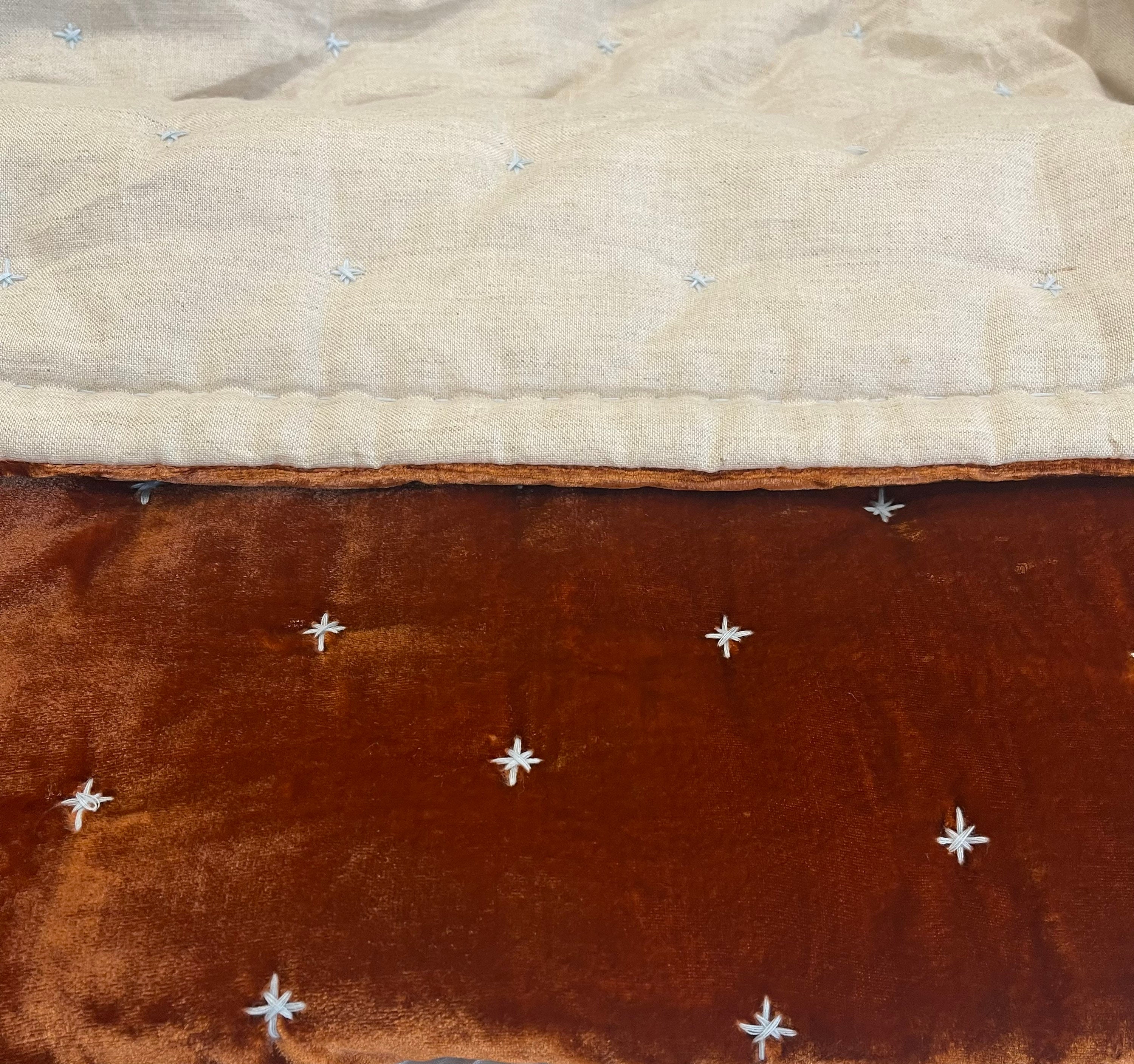 Silk Velvet Throw Silk Velvet and Linen Throw Luxurious - Etsy