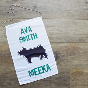 Stall Sign, Stall Name Plate, 4h Stall Sign, Custom Stall Sign, Custom ...