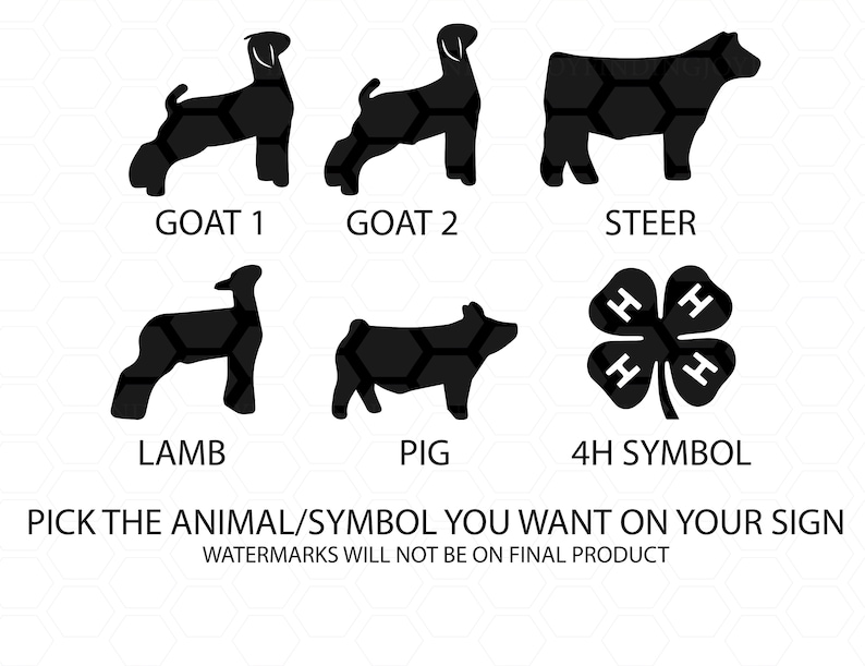 Stall Sign, Stall Name Plate, 4h Stall Sign, Custom Stall Sign, Custom ...