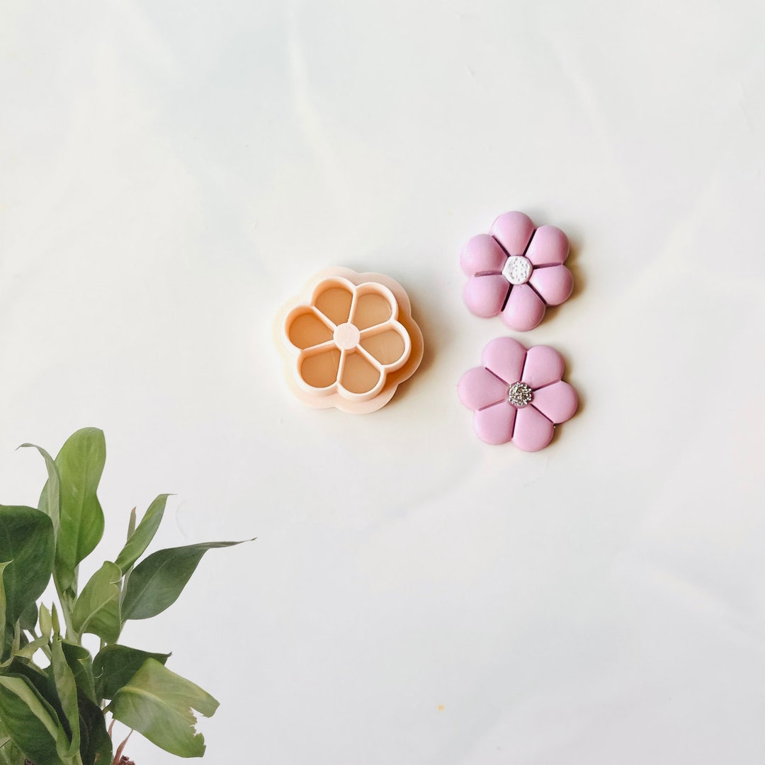 Daisy Flower Clay Cutter | Spring Cutter , Floral Clay Cutters, Polymer ...