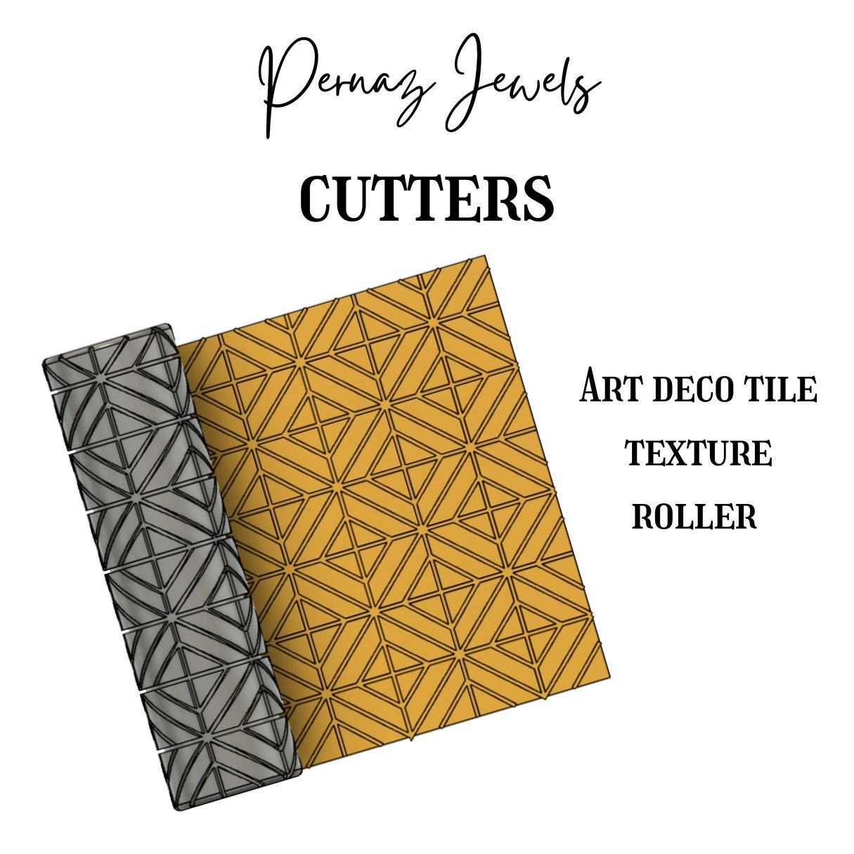 Art Deco Tile Texture Roller| Tile Design Seamless Texture Roller ...