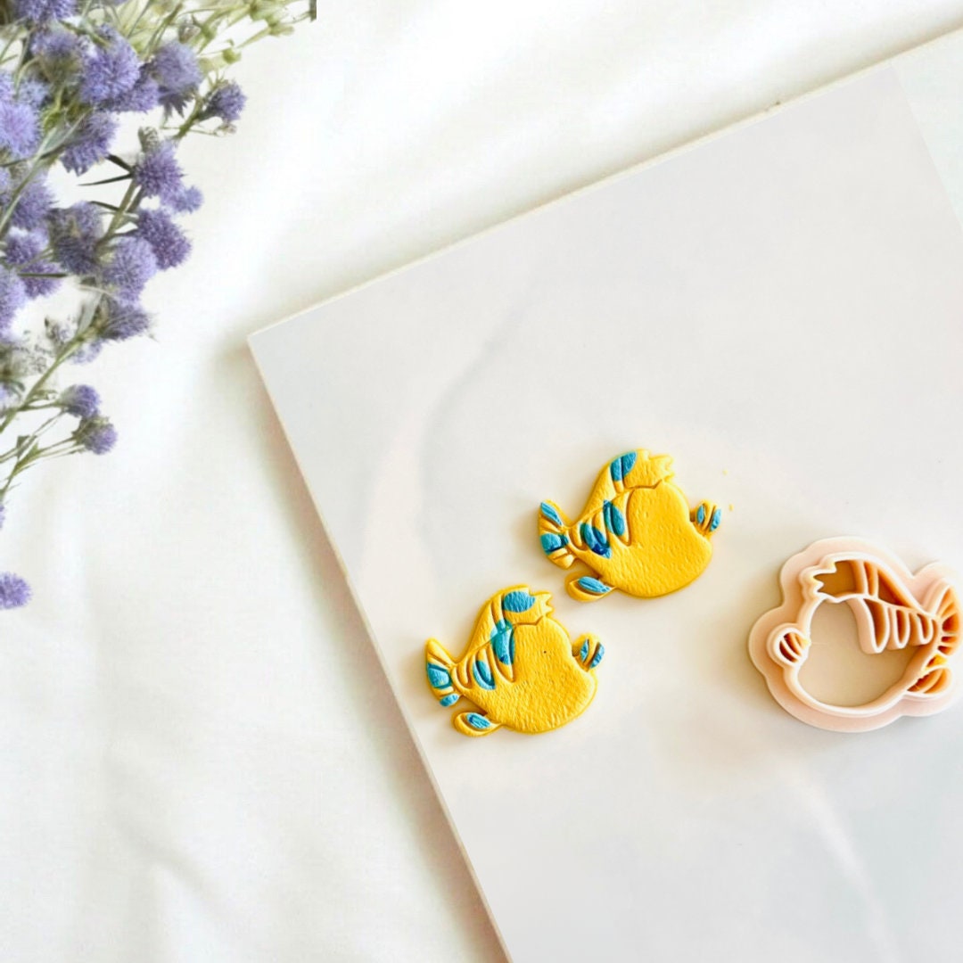 Fish Clay Cutters Set | Flounder Fish Cutter | Summer Beach Cutter ...