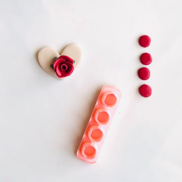 Micro Clay Flower Cutter - Etsy