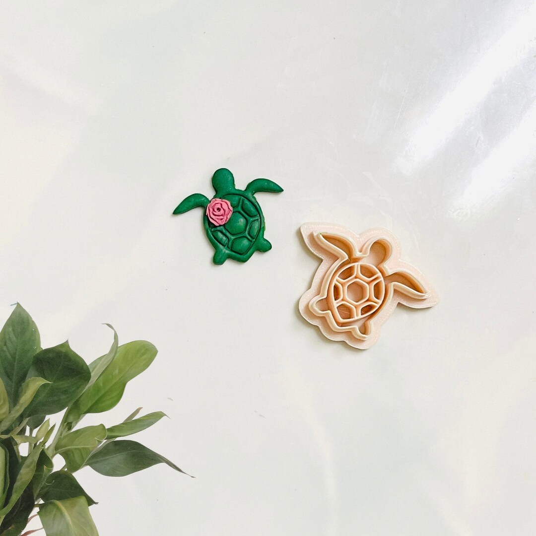 Sea Turtle Clay Cutters 2024 | Turtle Embossed Cutter | Summer Beach ...