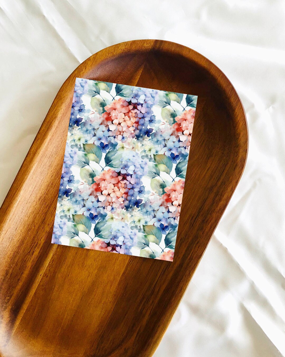 Hydrangea Flowers Transfers | Water Soluble Paper| Spring Transfer ...