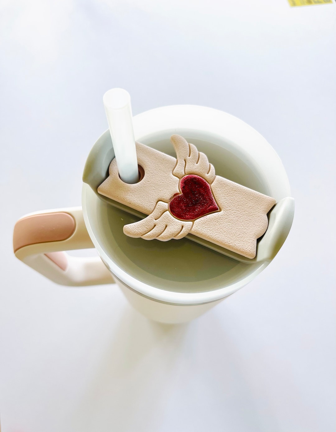 Angel Wing Stanley Topper Cutter | Cup Topper | Polymer Clay Cutter ...