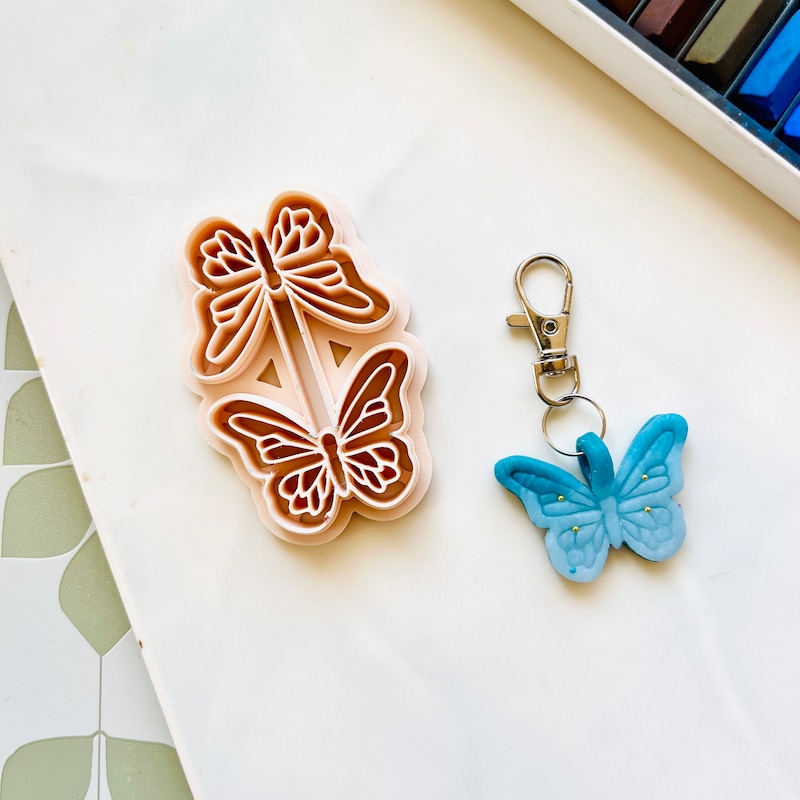 Polymer Clay Keychain - Etsy