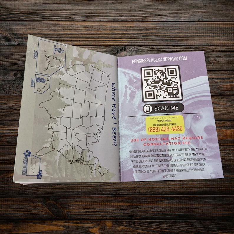 Remington's Pup Memory Passport - Etsy