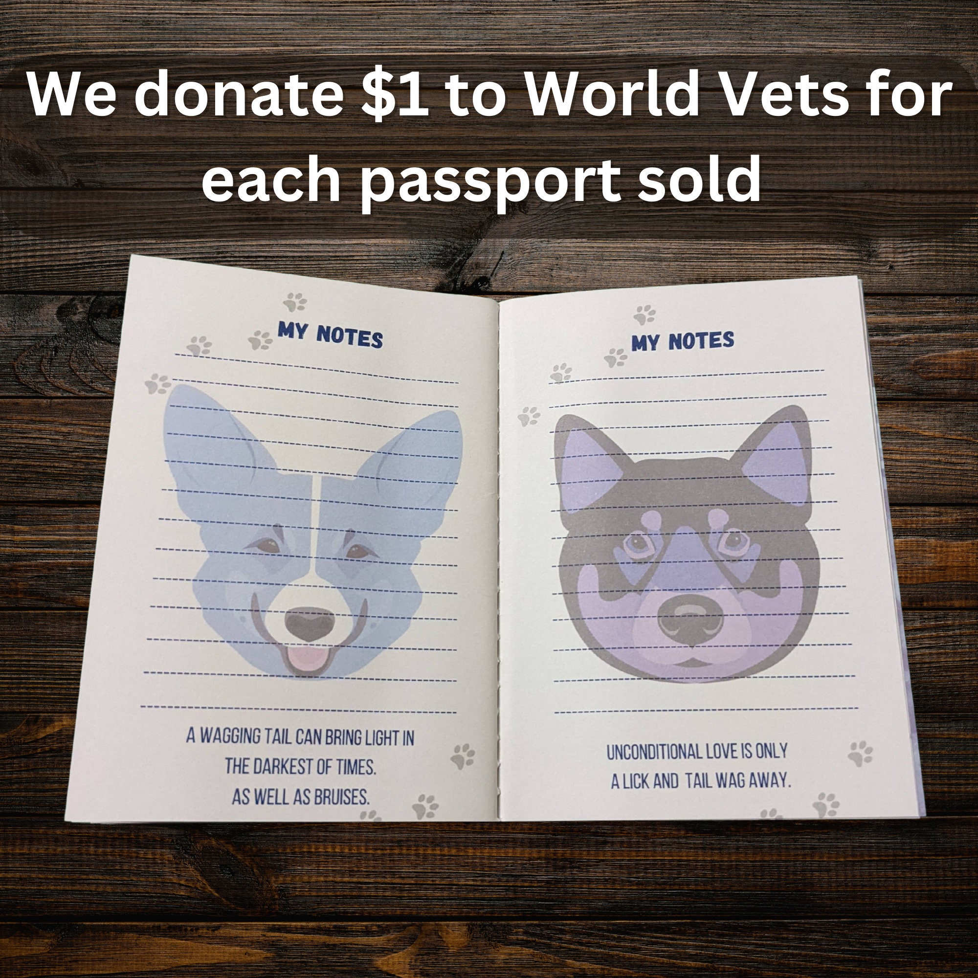 Remington's Pup Memory Passport - Etsy