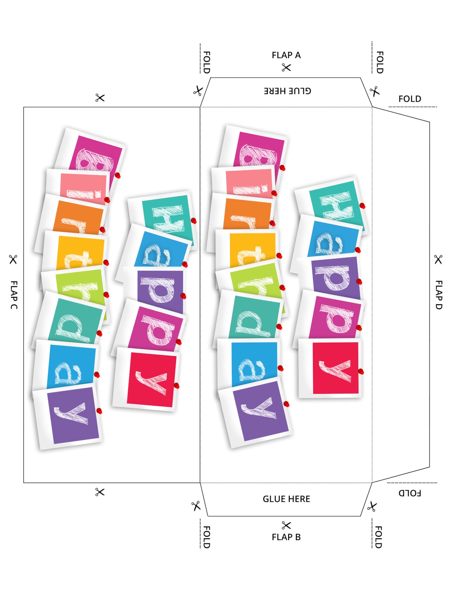 Printable Happy Birthday Cash Envelopes, Born Day Money Envelopes ...