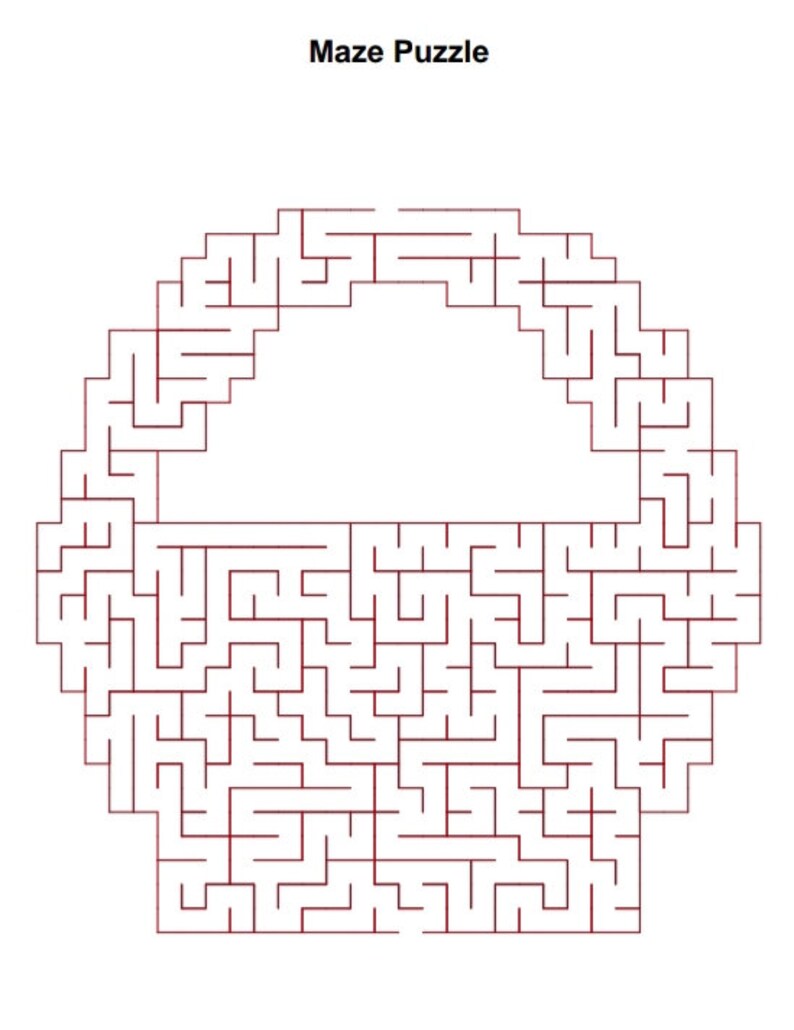 Printable Mazes for Kids - Printable Puzzles for Kids - Printable ...
