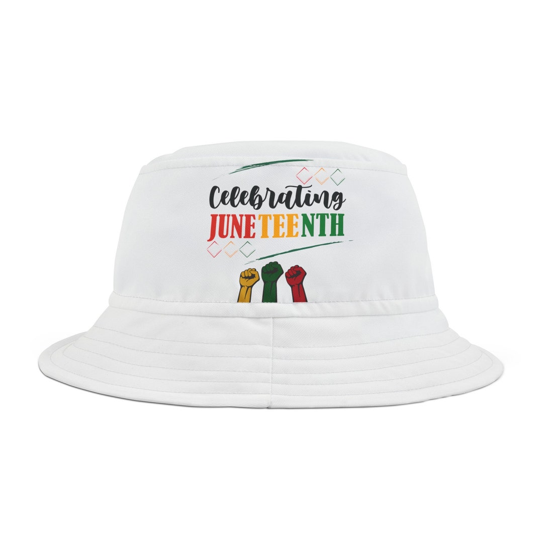 Juneteenth Bucket Hat, Black Independence Day Cap, Black History Gift ...