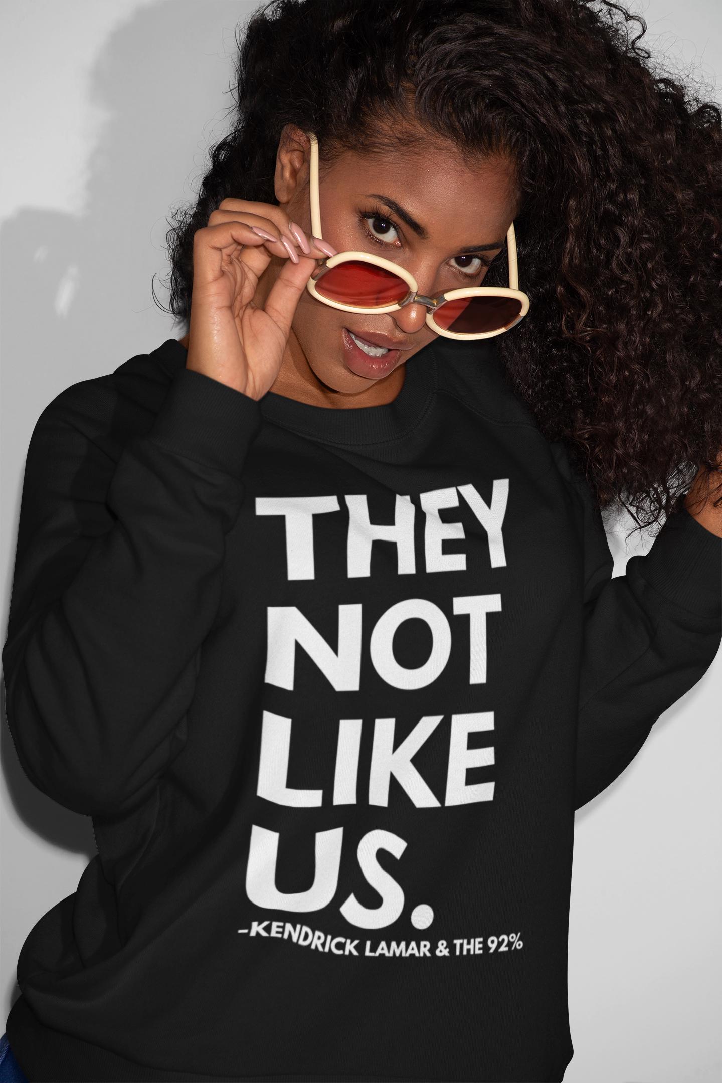 They Not Like Us Unisex Drop Shoulder Sweatshirt - Etsy