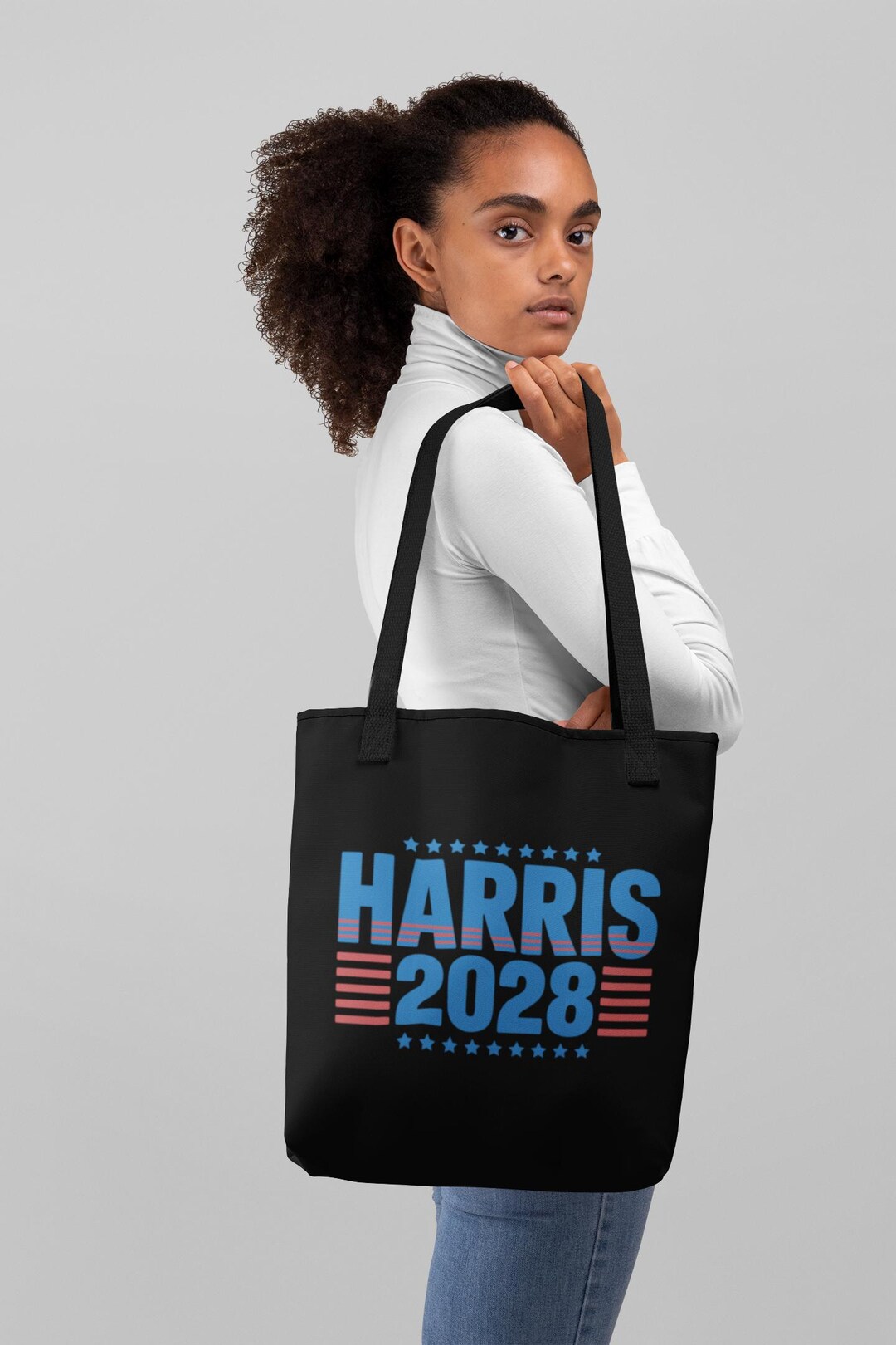 Harris 2028 Tote Bag-black - Etsy