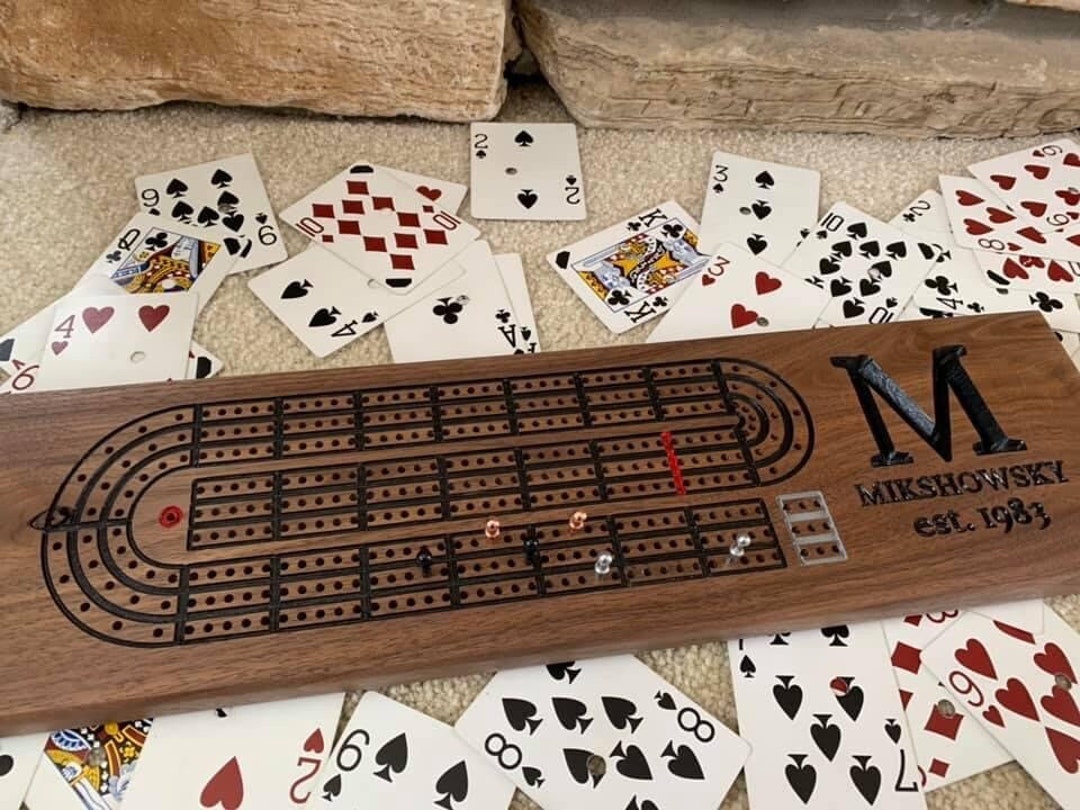 Cribbage Board - Etsy
