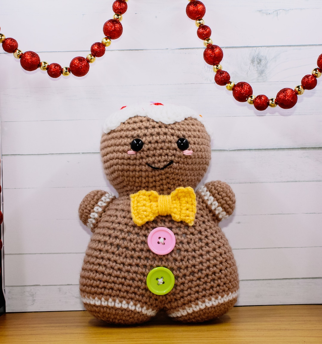 Gingerbread Man, Gingerbread Decor, Gingerbread Plushie, Gingerbread ...