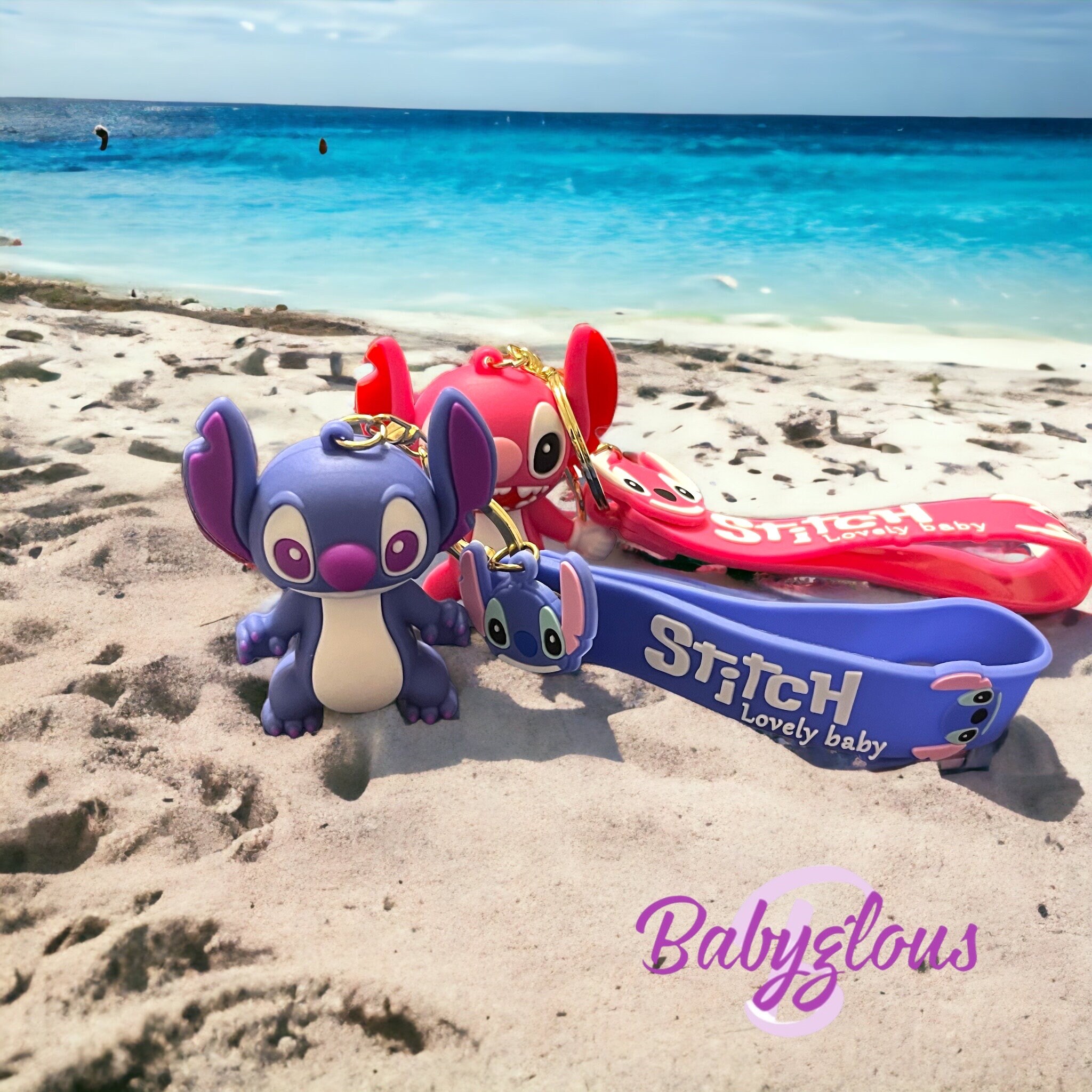 Stitch and Lola Keychain FREE Shipping - Etsy