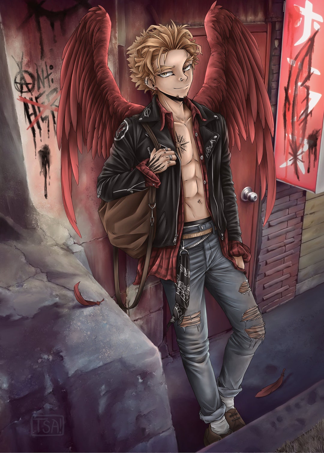Bad Boy Hawks Print - Etsy