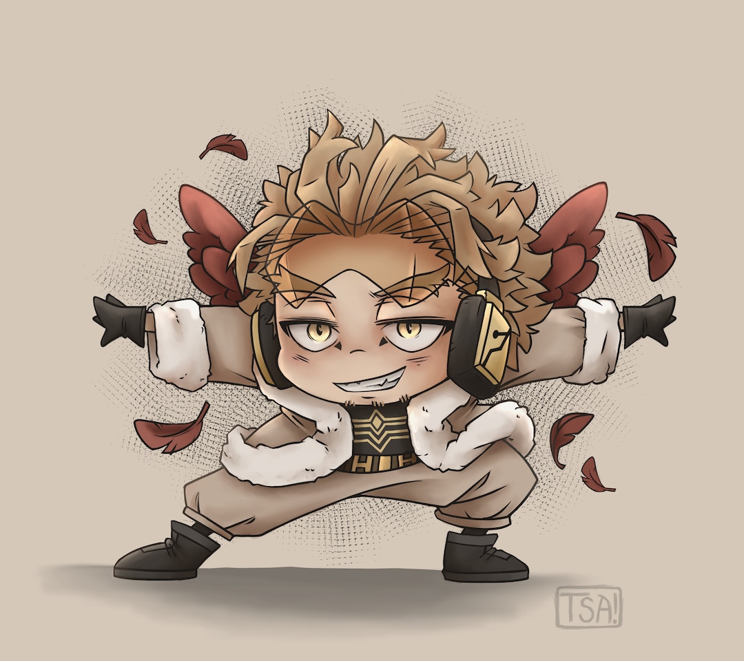 Chibi Hawks - Print - Etsy