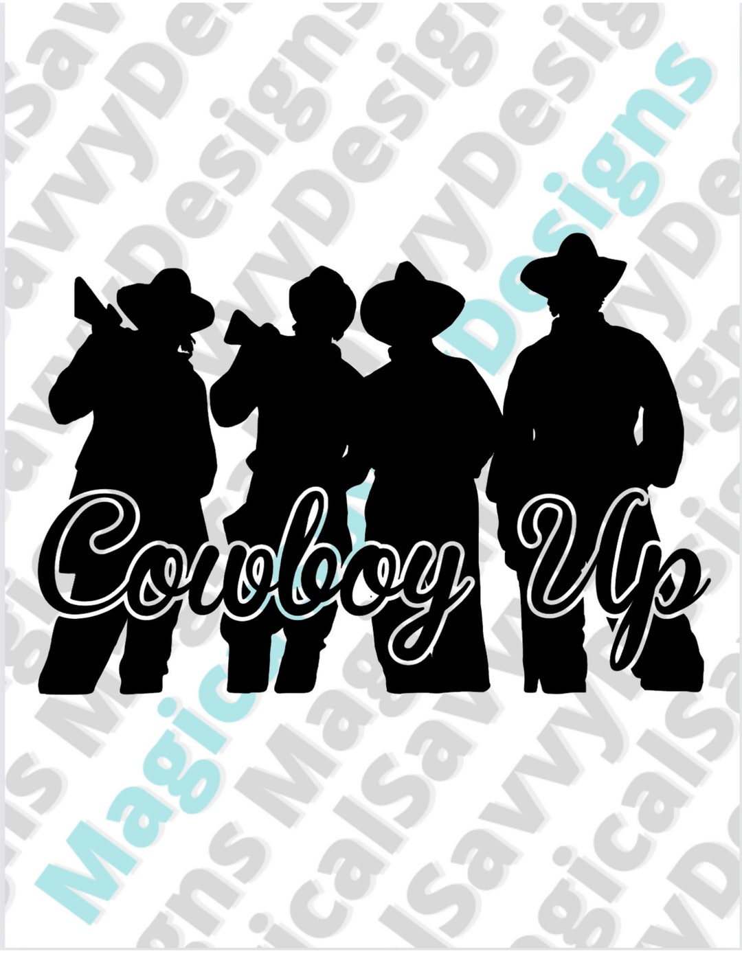 Cowboy up PNG - Etsy