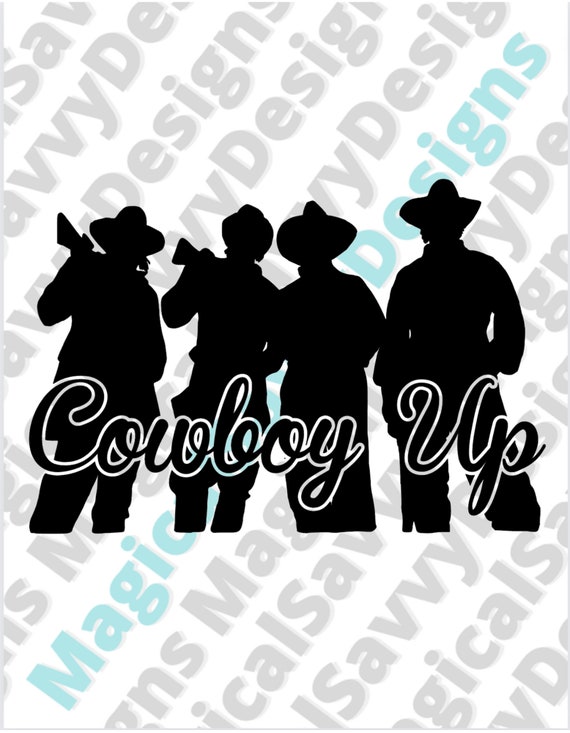 Cowboy up PNG - Etsy