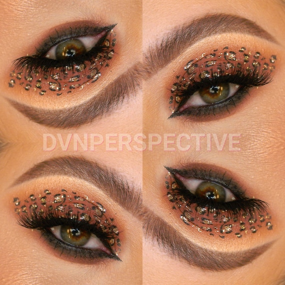 Leopard Face Makeup