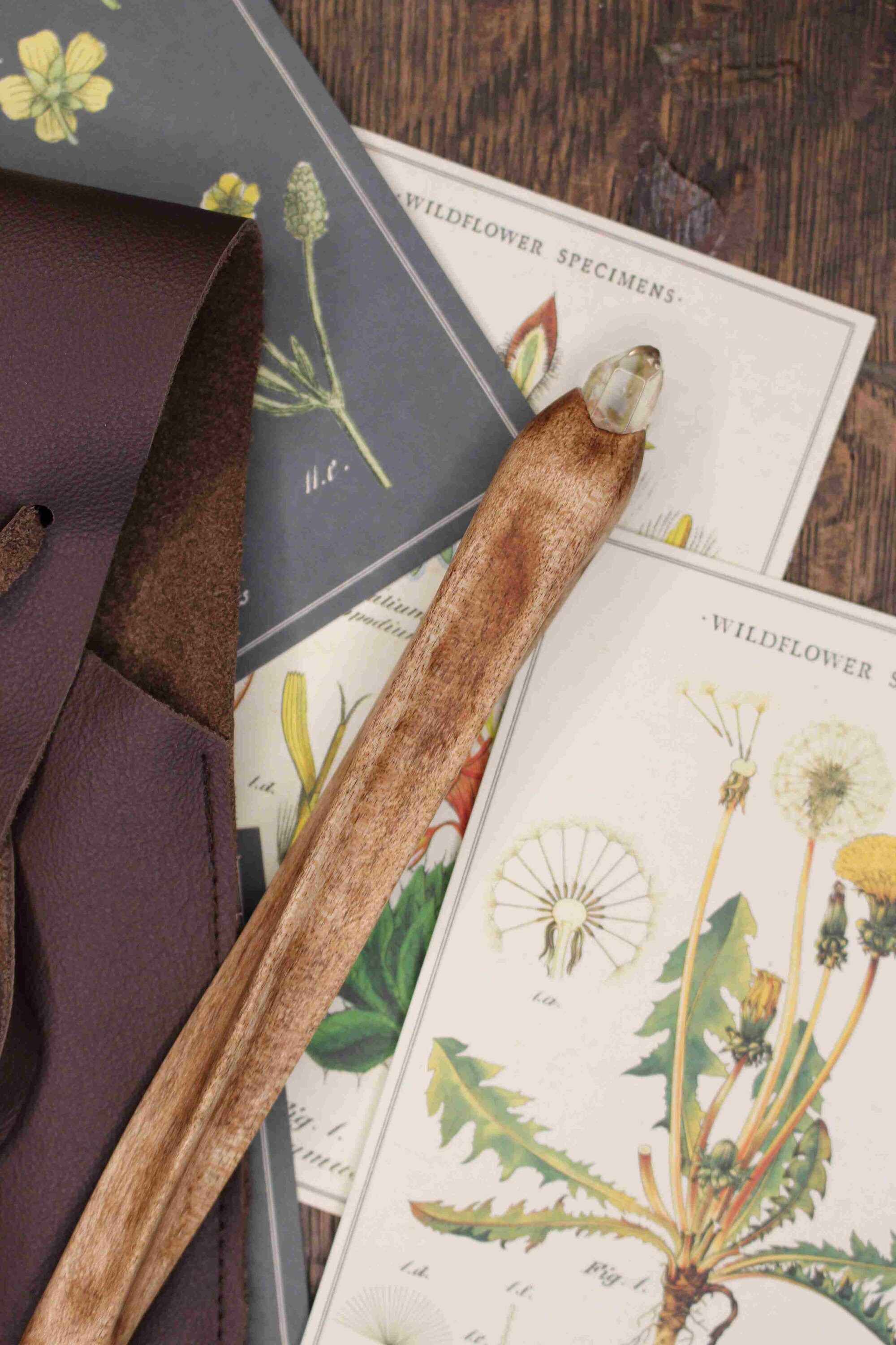 Quartz Turn Magic Wand Metaphysical Tool Cosplay Wand - Etsy