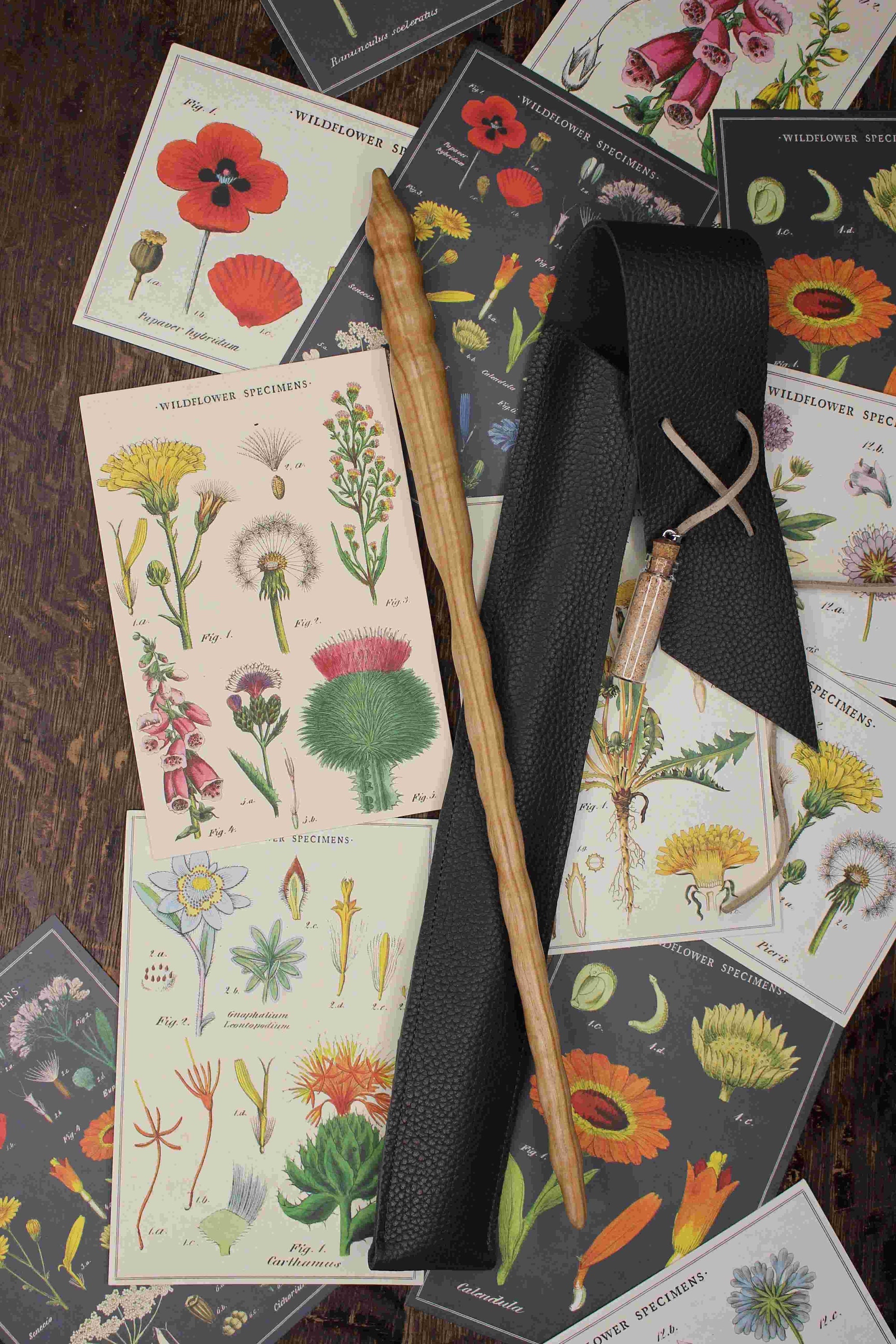 Ash Waves Magic Wand Metaphysical Tool Magik Wands - Etsy