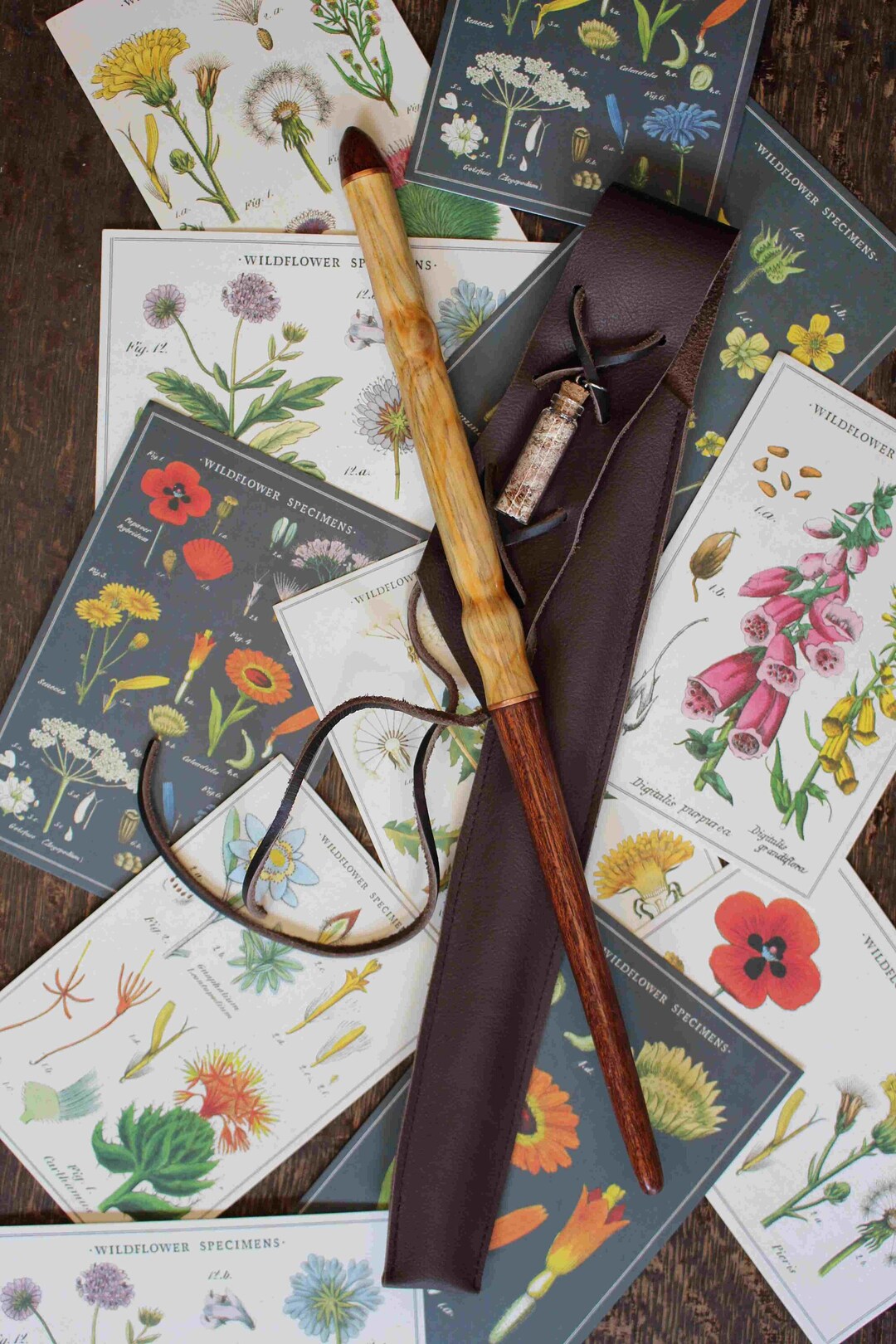 Copper Blue Magic Wand Metaphysical Tool Hand Made Wand - Etsy