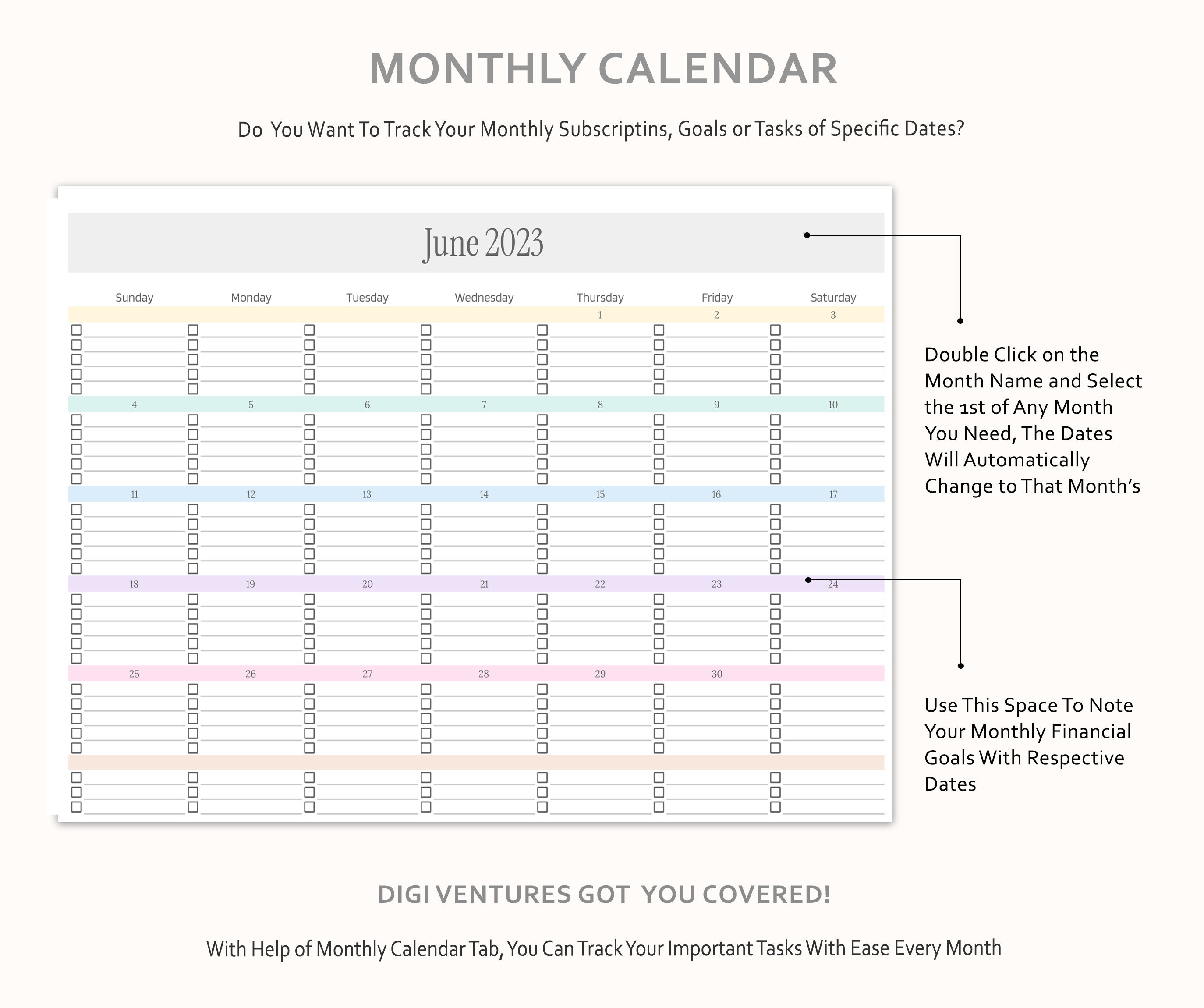 Monthly Budget Spreadsheet Google Sheets Template Digital - Etsy