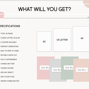 Printable School Planner, Student Organizer, Class Planners and ...