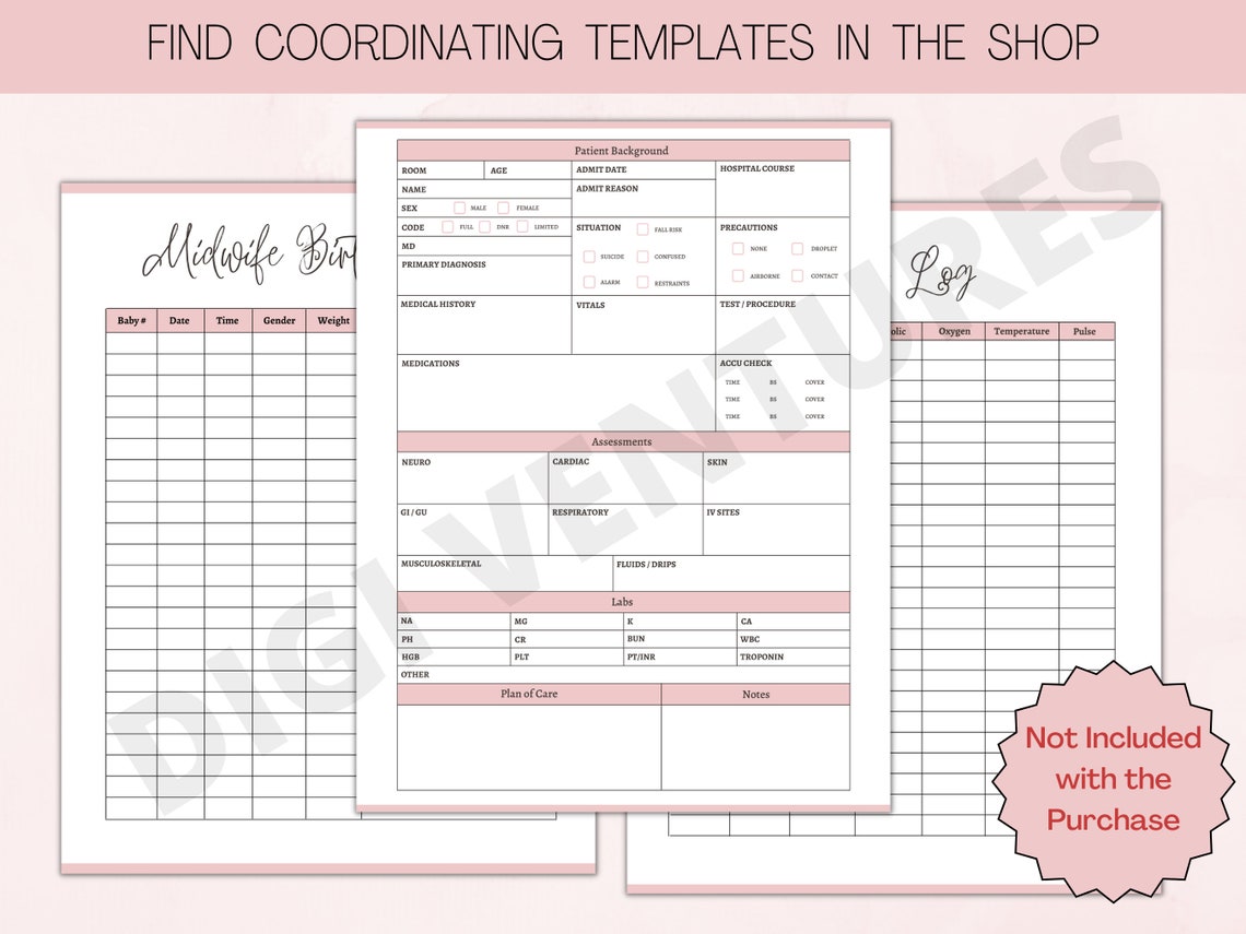 Printable Family Medical History Checklist Template, Hereditary Disease ...
