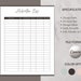 Printable Medication Log, Supplement Tracking Sheet, Medicine Schedule ...