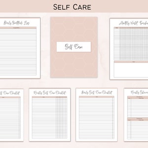 Printable Planner Essentials Bundle - Daily Weekly Monthly Planner ...
