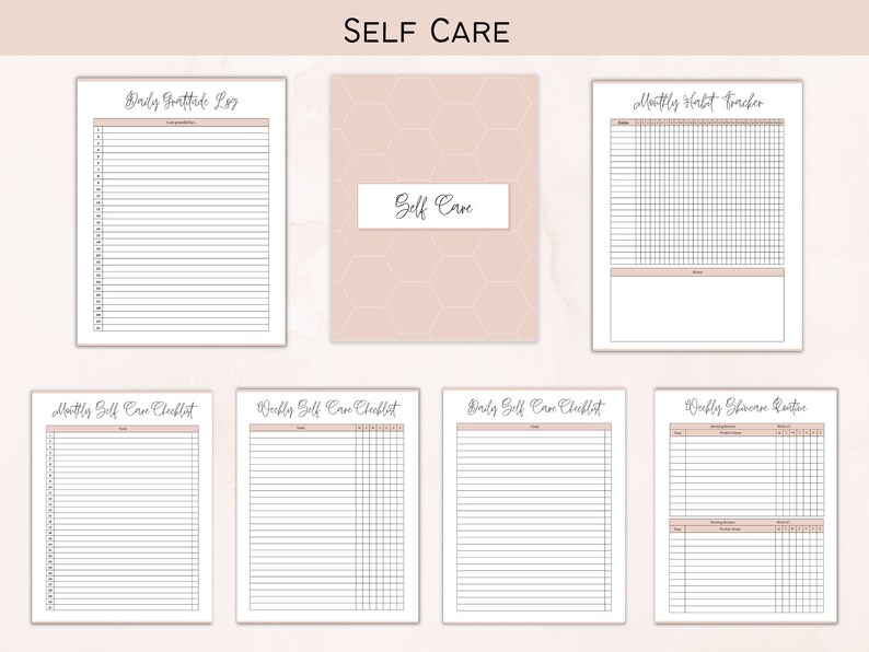 Printable Planner Essentials Bundle Daily Weekly Monthly - Etsy