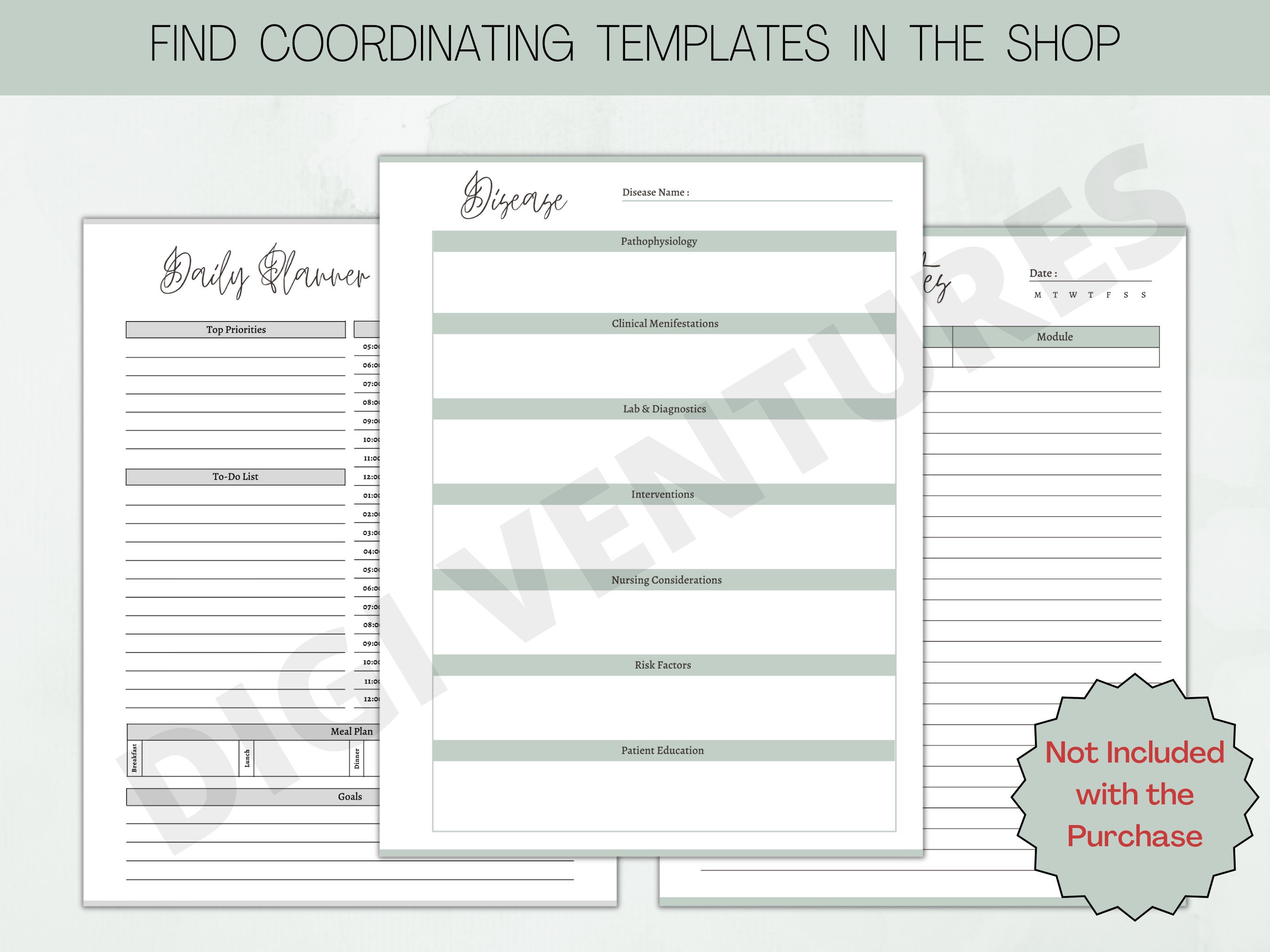 Vitals Log, Personal Editable Health Record, Daily Pulse and Oxygen ...
