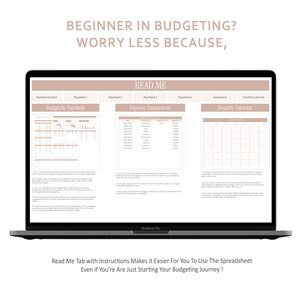 Paycheck Budget Spreadsheet Boho Brown Paycheck Google Sheets Budget ...