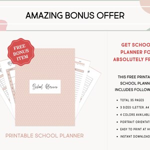 Teacher Planner Bundle Printable, Lesson Plan Template, Digital ...