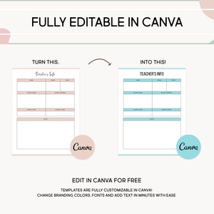 Teacher Planner Bundle Printable, Lesson Plan Template, Digital ...